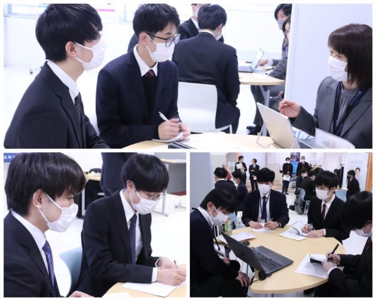 【就職支援】情報学部キャリアセンター主催「合同企業説明会」が行われました【it企業19社来学】 【公式】開志専門職大学|ビジネス・起業